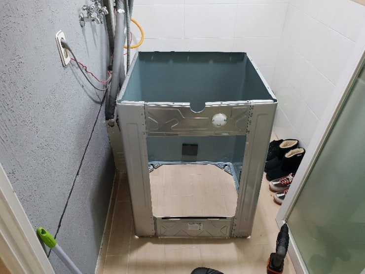 세탁기 분해설치 좁은문 통과 이젠 걱정 없어요~ 네이버 블로그