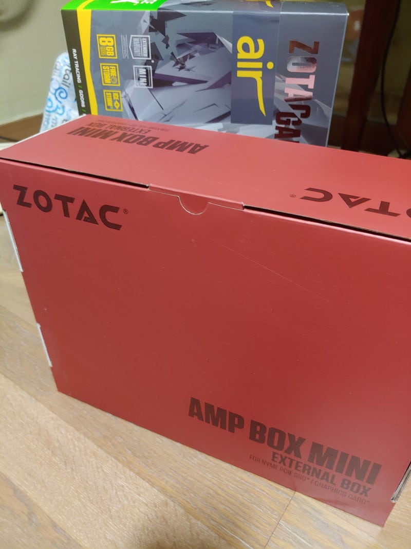 (1부) 최고의 가성비 EGPU 구성기 : Zotac Amp Box Mini + RX580, GTX1060, RTX2070 ...