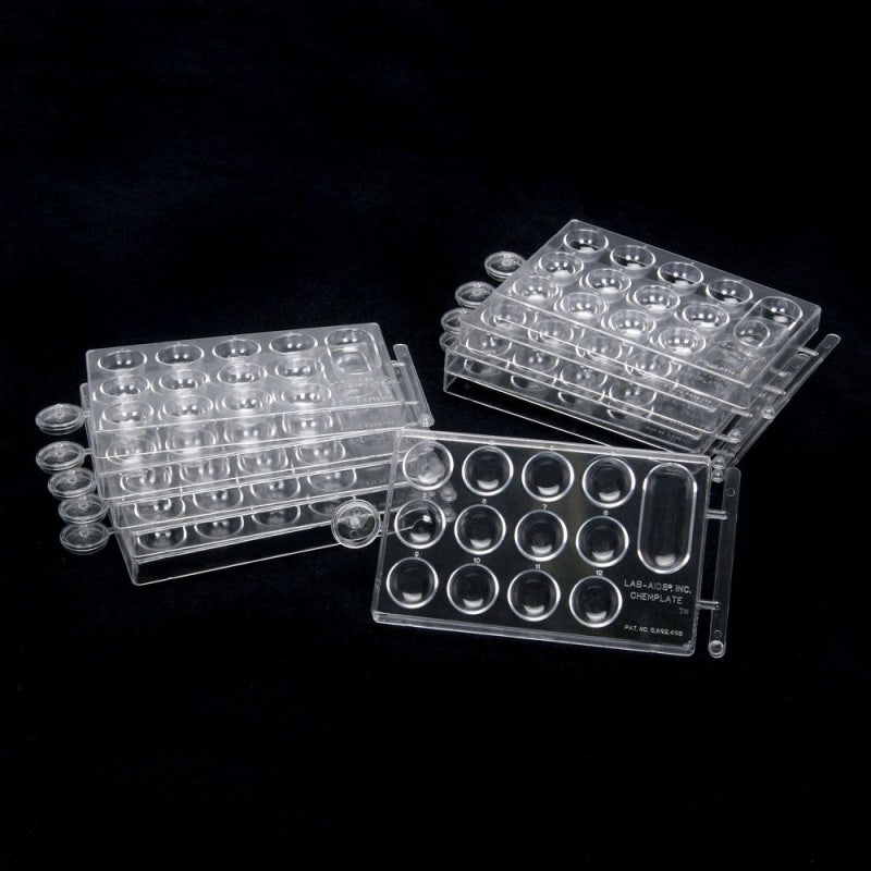 [Carolina Biologicals] Chemplate® Chemical Testing Plate, Pack of 10 ...