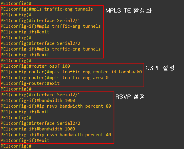 MPLS TE : 네이버 블로그