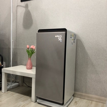 삼성큐브공기청정기 AX9500후기 : 심플하고 예쁘다 : 네이버 블로그