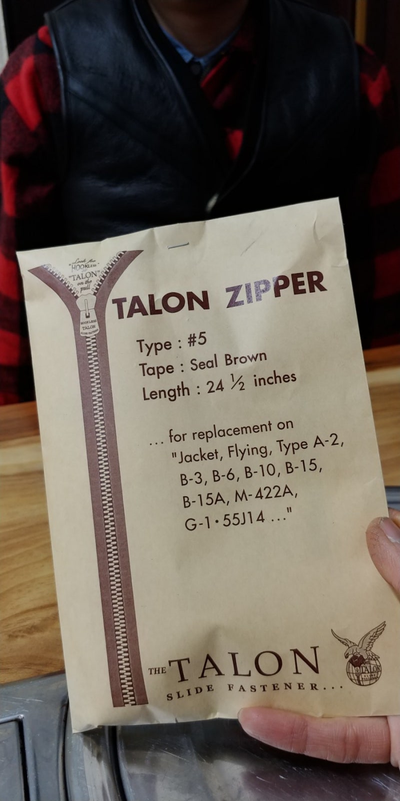 WW2 M-42 Talon Zipper Deadstock (A-2자켓 지퍼작업) : 네이버 블로그