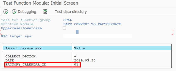 [SAP ABAP] Factory Calendar 셋팅법 이해 : 네이버 블로그