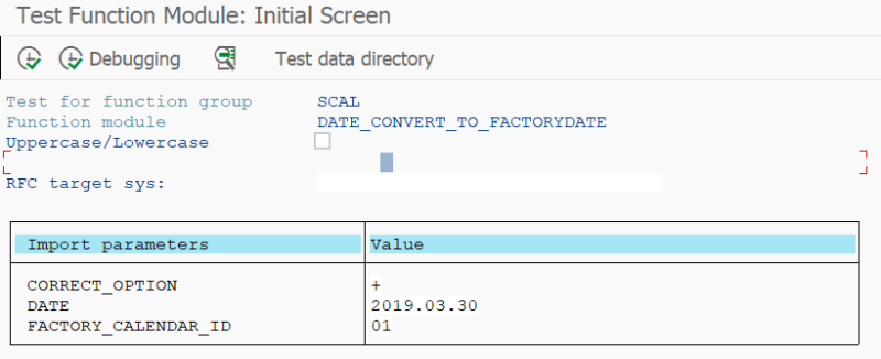 [SAP ABAP] Factory Calendar 셋팅법 이해 : 네이버 블로그