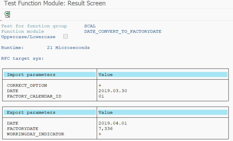 [SAP ABAP] Factory Calendar 셋팅법 이해 : 네이버 블로그