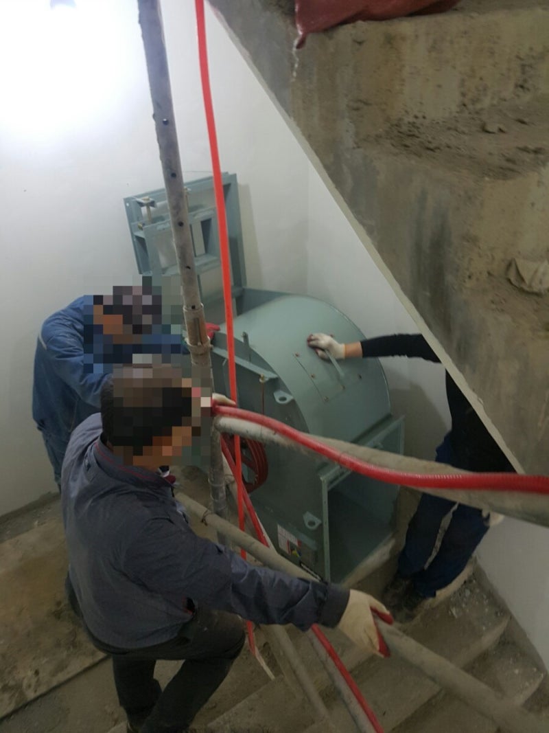 대구 시로코 송풍기 V 벨트 식 제작 대륜산업 Dr 편흡입 호 3 Ss 호 45 Ss 급기 배기 재연 대구송풍기 신축 아파트 현장 환풍기 링브로워 네이버 블로그