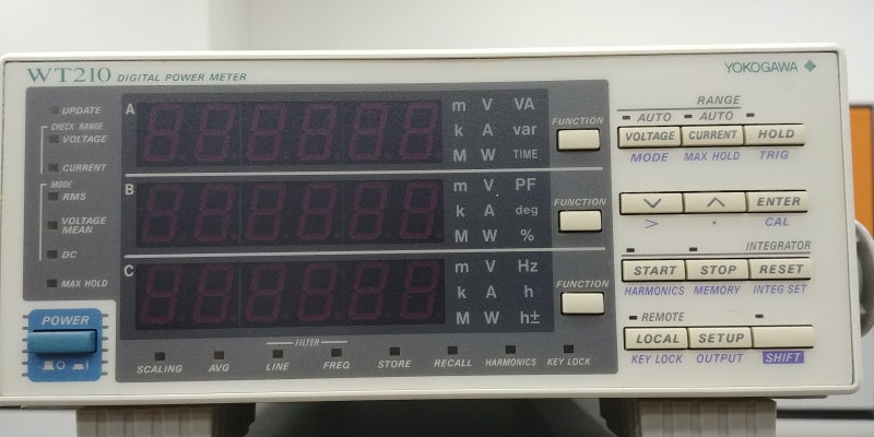 WT210 Power Meter : 네이버 블로그