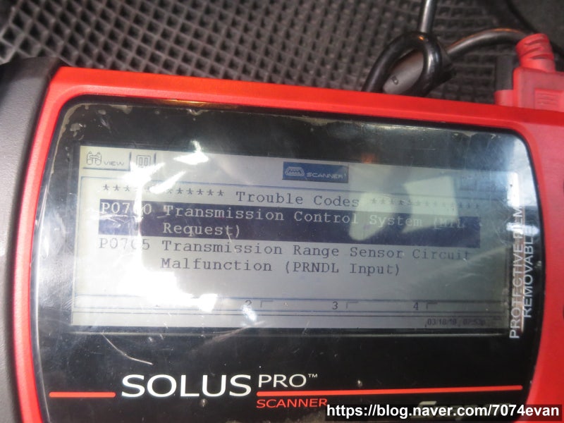 볼보 S40 엔진경고등 점등 P0700,P0705처리작업(6451)VOLVO S40 CHECK ENGINE LIGHT ON ...