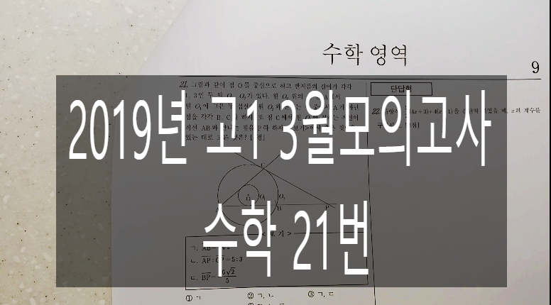 2019년 3월모의고사 고1 수학 21번 29번 문제풀이해설강의 네이버 블로그