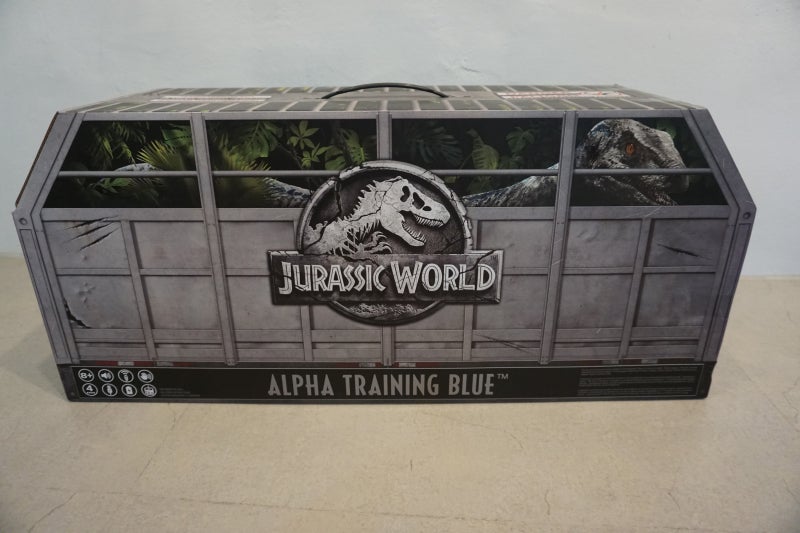 쥬라기월드 알파 트레이닝 블루 장난감 리뷰. : 네이버 블로그