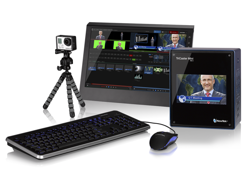 하나의 장비로 방송제작에 필요한 모든 것을 제공하는 TriCaster Mini : 네이버 블로그