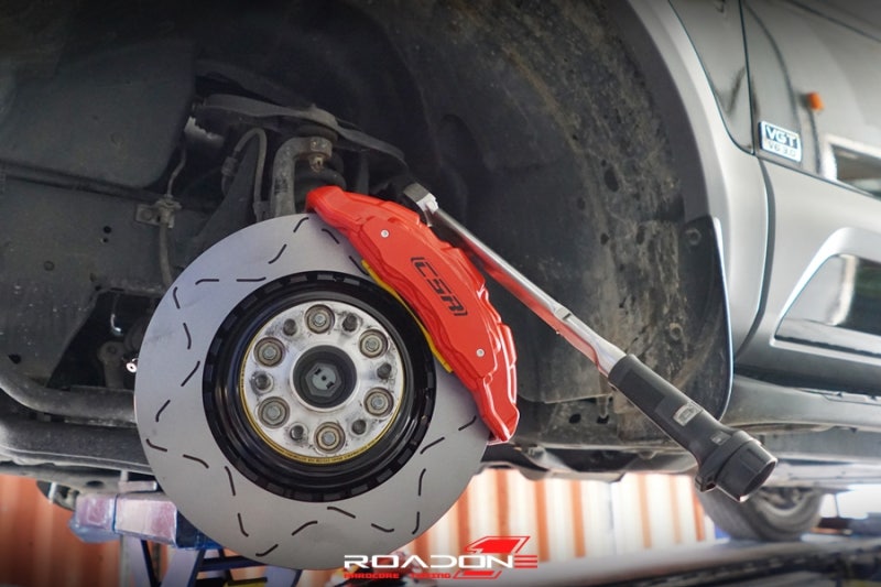 기아 모하비 6P 브레이크 튜닝, CSR S시리즈 6P + 380mm 디스크 조합 by 로드원 : 네이버 블로그