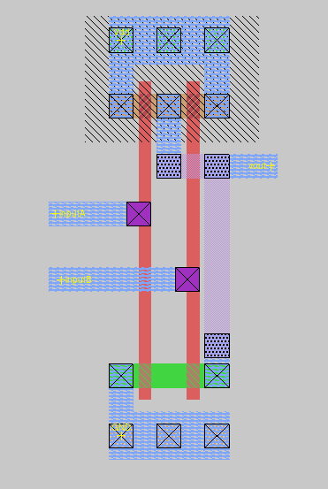 CMOS의 NAND 및 AND gate layout 및 trans analysis : 네이버 블로그