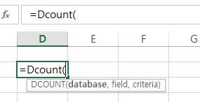 엑셀 Dcount, Dcounta 함수 사용하기 : 네이버 블로그
