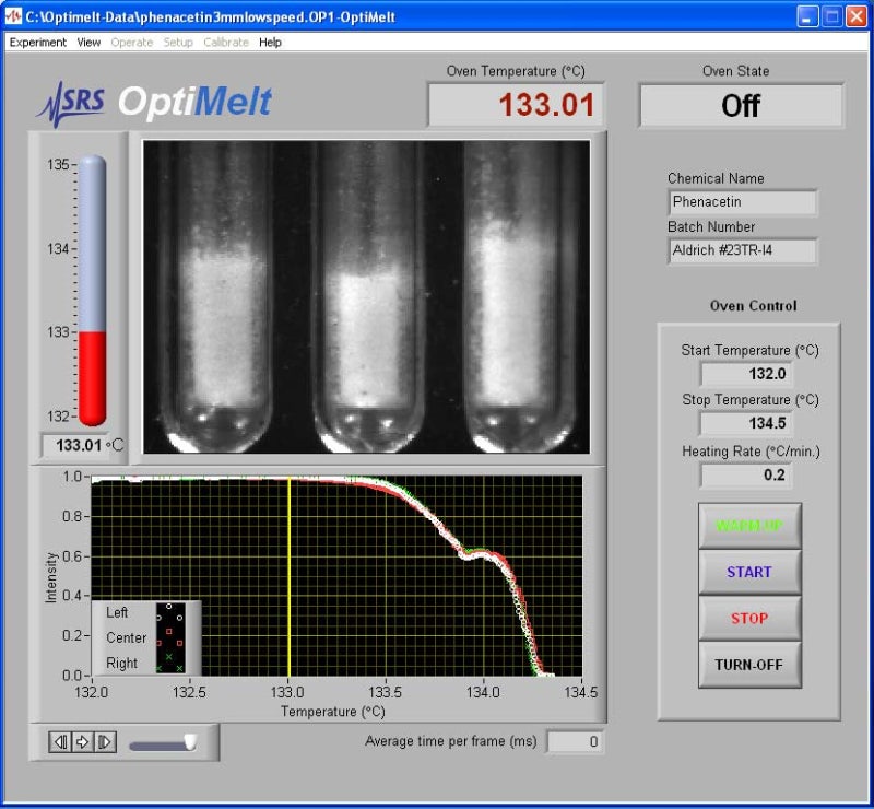 자동 융점측정기 (Automated Melting Point Apparatus - OptiMelt / MPA100/MPA-100 ...