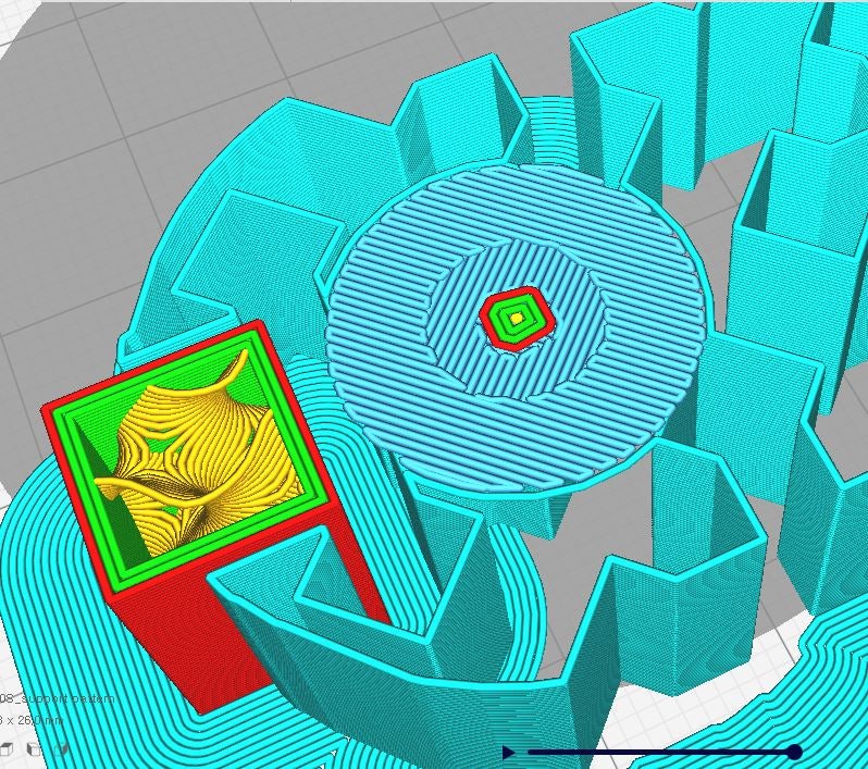 큐라(cura) support interface pattern 에 따른 출력물의 퀄리티 : 네이버 블로그