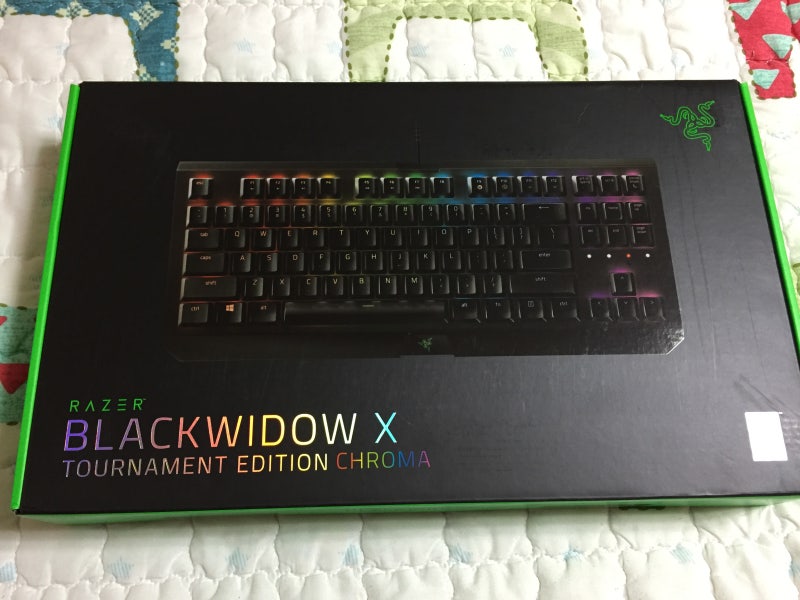 레이저 키보드 블랙위도우 크로마 녹축 RAZER감성! : 네이버 블로그