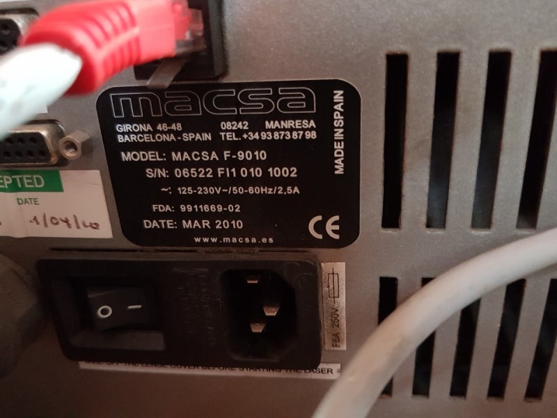 [중고]MACSA F-9010 판매합니다. : 네이버 블로그