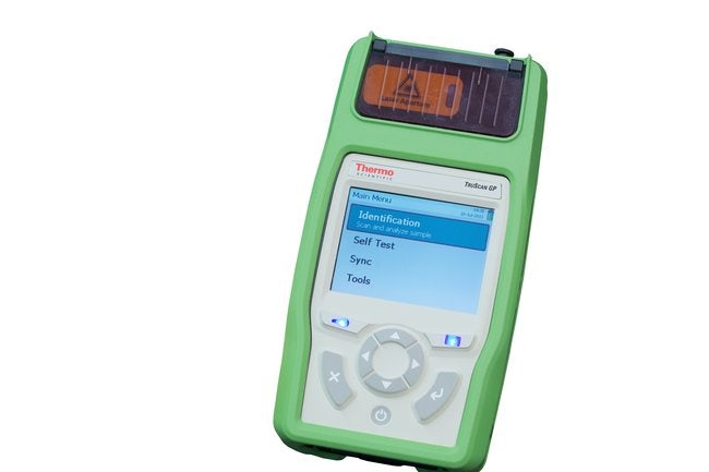 라만분광기/휴대용라만분광분석기 / TruScan GP Analyzer / 원료입고검사 / 라만 분광 분석기 / Thermo ...