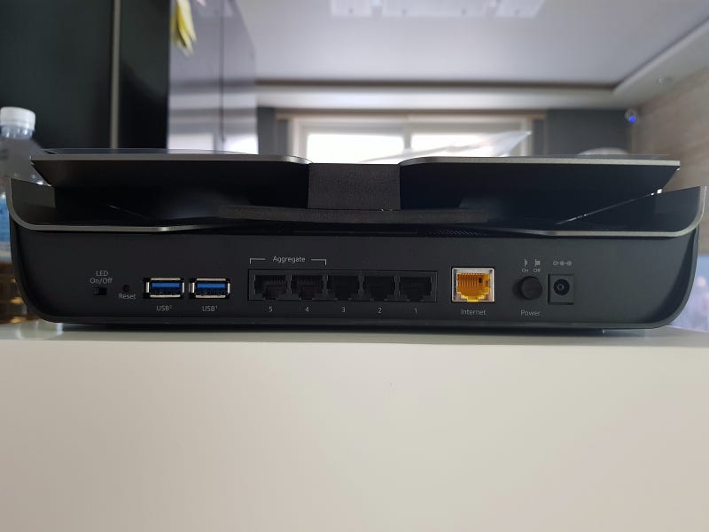 802.11ax 지원 유무선 공유기 NETGEAR Nighthawk AX8 AX6000 Router : 넷기어 RAX80 ...