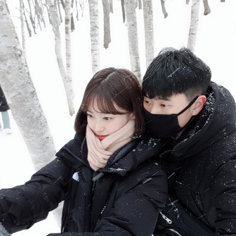 삿포로 비에이투어 2탄 크리스마스나무 자작나무숲 청의연못 흰수염폭포 닝구르테라스 삿포로 크리스마스마켓
