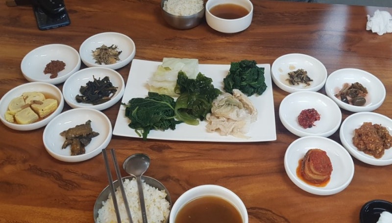 무의도 맛집 토속음식 무의도 데침쌈밥 한상 정식 네이버 블로그