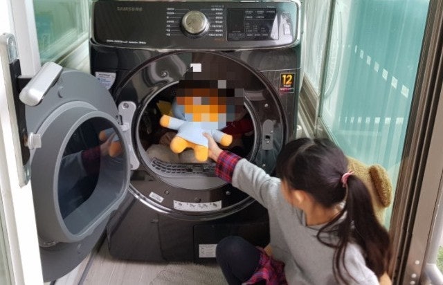 삼성 건조기 그랑데 대용량 16kg 사용 후기 대가족 이불도 걱정없어 네이버 블로그