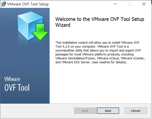 VMware의 Open Virtualization Format Tool (ovftool) 을 이용한 Export 및 Import ...
