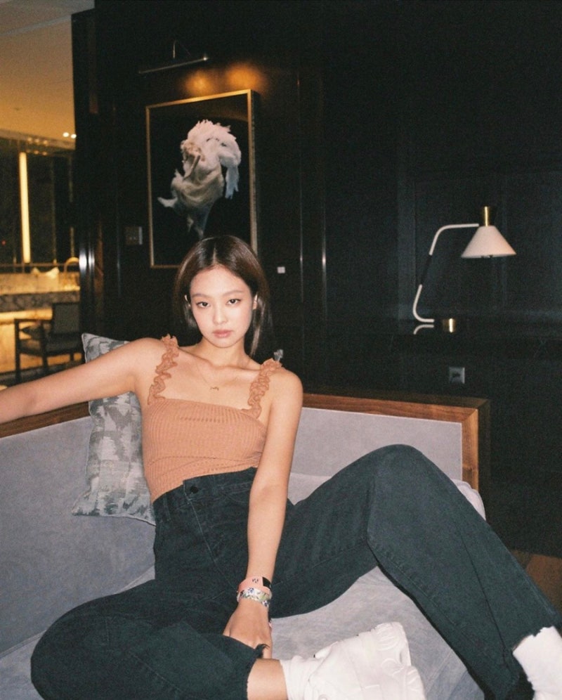 블랙핑크 제니 사복패션 네이버 블로그