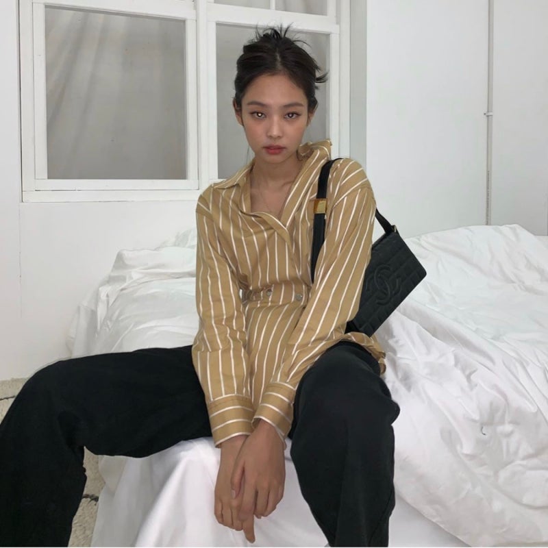 블랙핑크 제니 사복패션 네이버 블로그