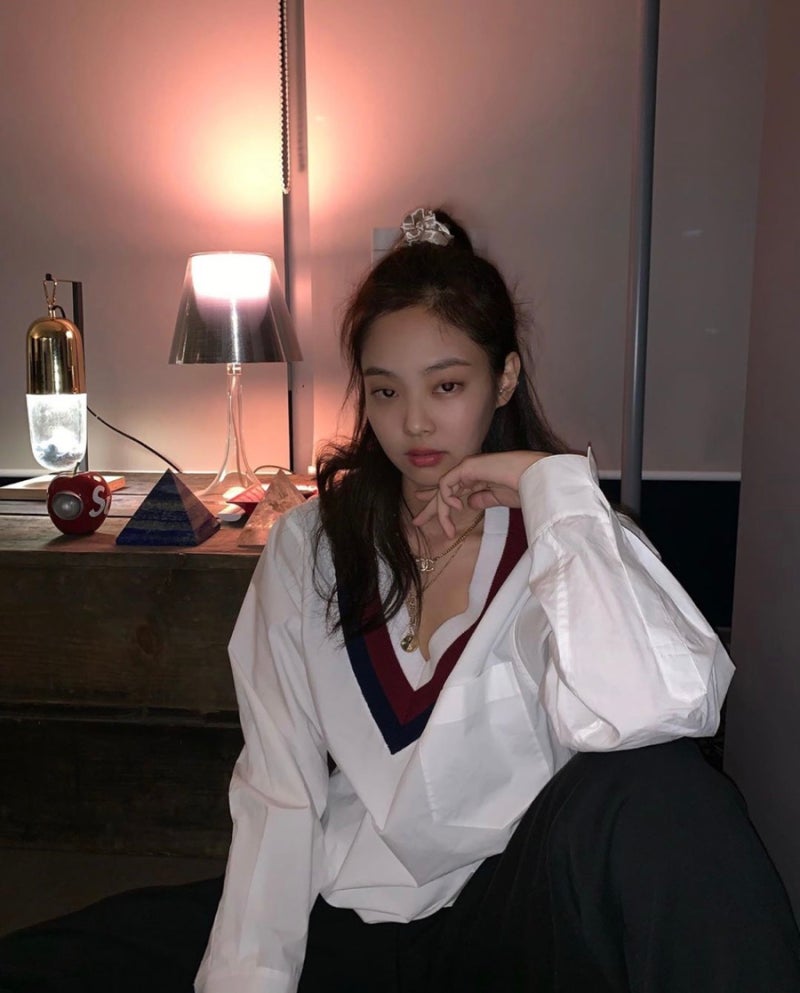 블랙핑크 제니 사복패션 네이버 블로그