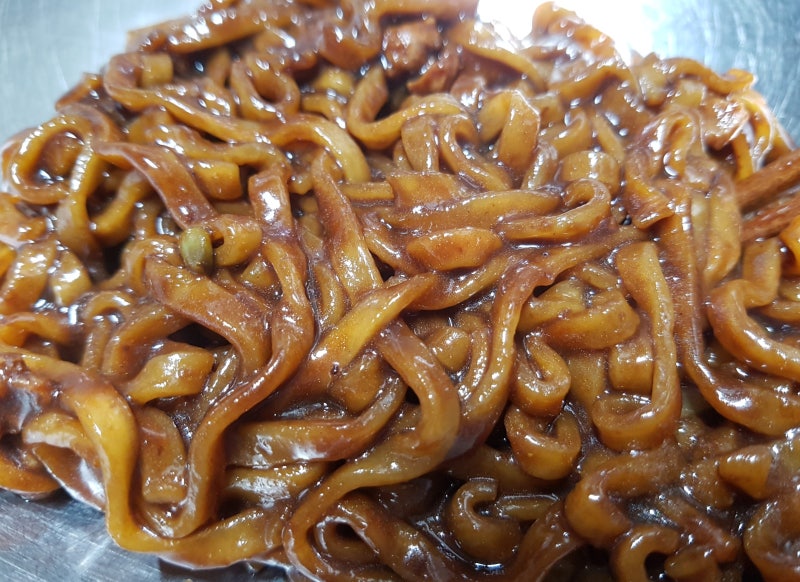 농심 짜왕 칼로리열량 및 영양성분정보 소개 짜장면 짜장라면 자장면 네이버 블로그