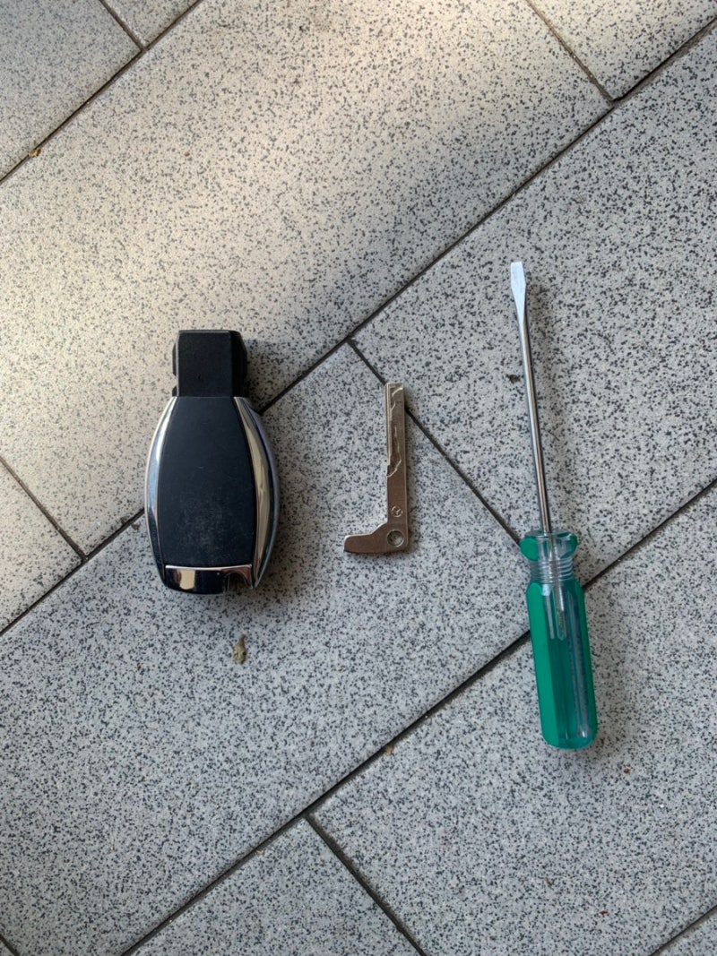 벤츠 키 배터리 교환 메시지 스마트키리모컨 배터리 교체하는 방법 네이버 블로그