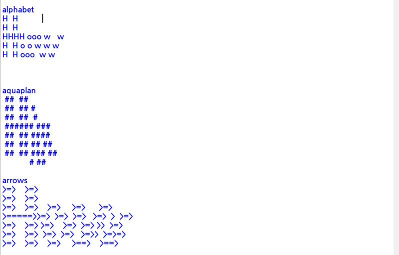 [Python] 파이썬 pyfiglet로 시각적 아스키 아트 표현 : 네이버 블로그