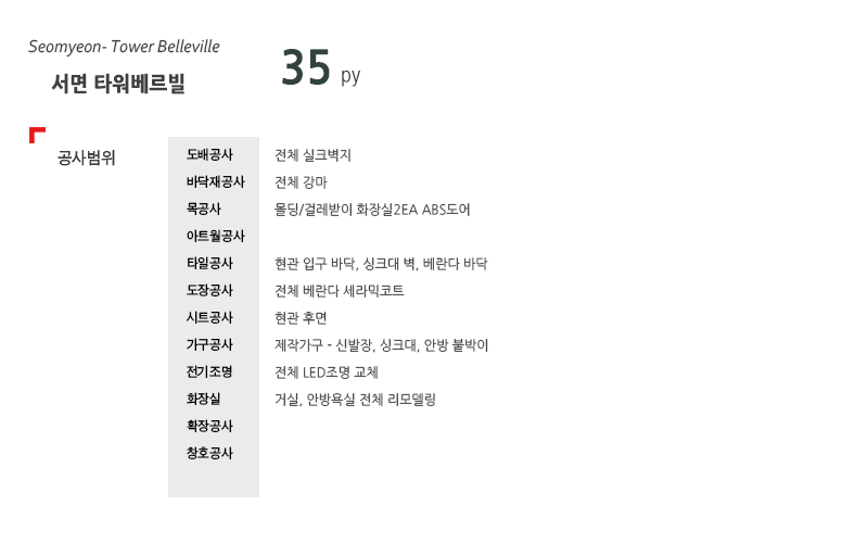 부산 진구 부암동 타워베르빌 35평 B타입 인테리어 타워형 아파트 네이버 블로그