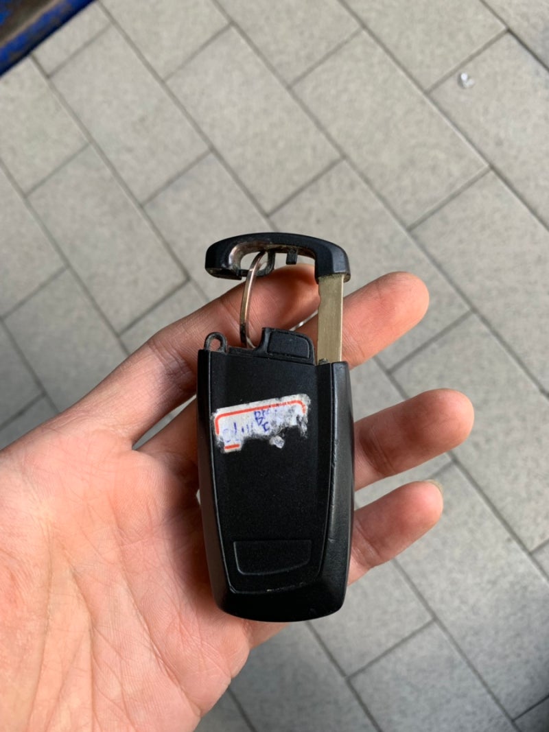 Bmw 스마트키리모컨 배터리건전지 교체하는 방법 네이버 블로그