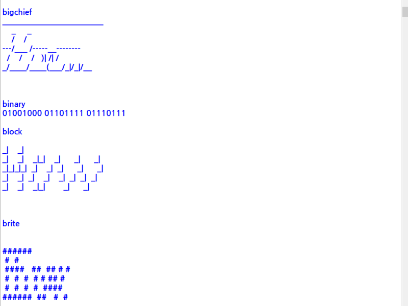 [Python] 파이썬 pyfiglet로 시각적 아스키 아트 표현 : 네이버 블로그
