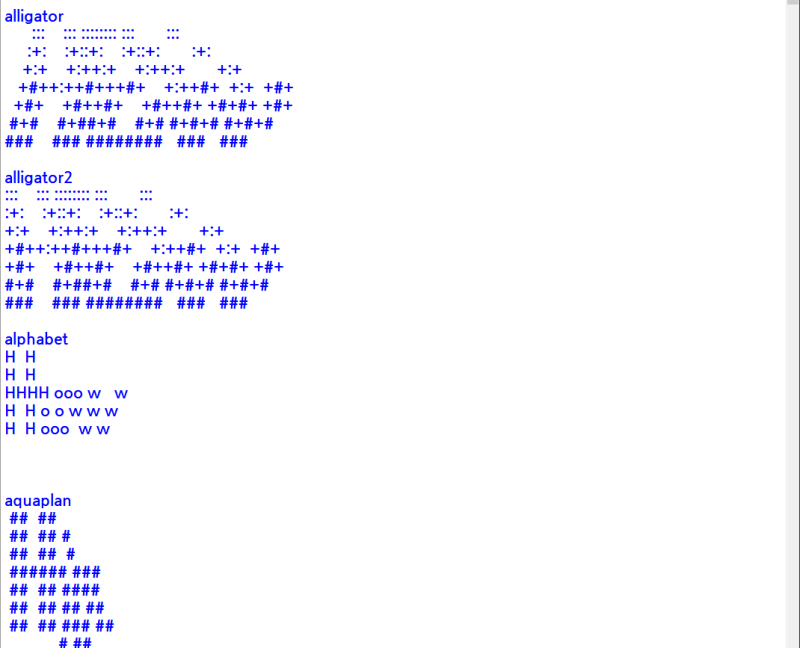 [Python] 파이썬 pyfiglet로 시각적 아스키 아트 표현 : 네이버 블로그