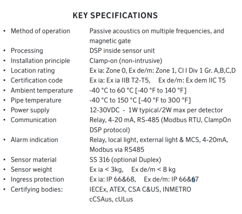 Non-Intrusive Acoustic PIG Detector - ClampOn : 네이버 블로그