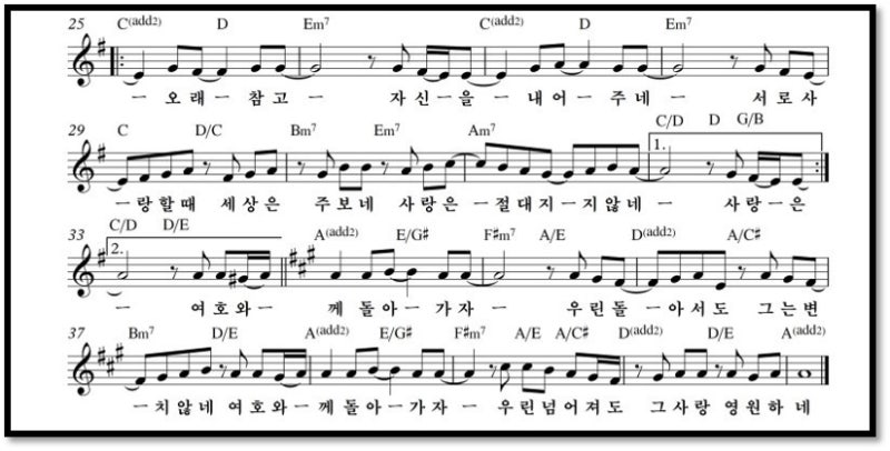 Love Never Fails 여호와께 돌아가자 악보 Ppt 가사 소개 네이버 블로그