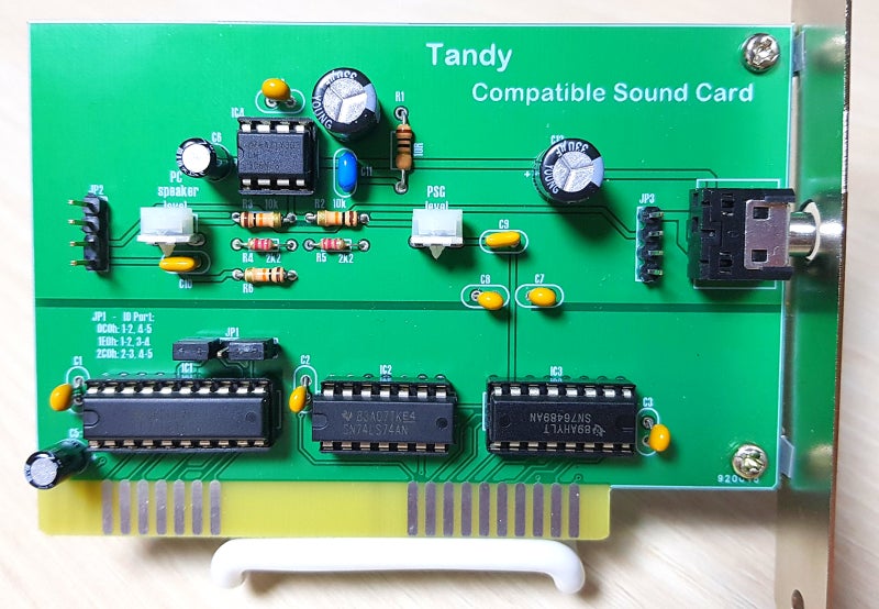 진정한 80~90년대 초반 사운드 카드 Tandy sound, ADLib sound(Replica Ver.), Aztech ...