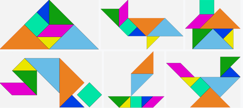 탱그램(Tangram) - 칠교놀이 : 네이버 블로그