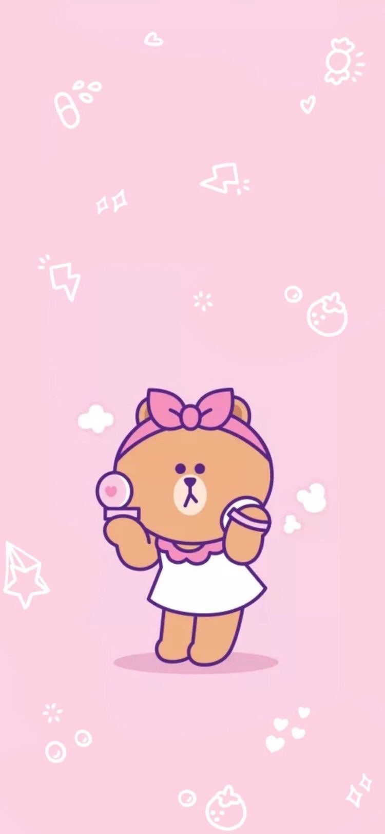 라인프렌즈 *CHOCO 배경화면/잠금화면 모음 : 네이버 블로그