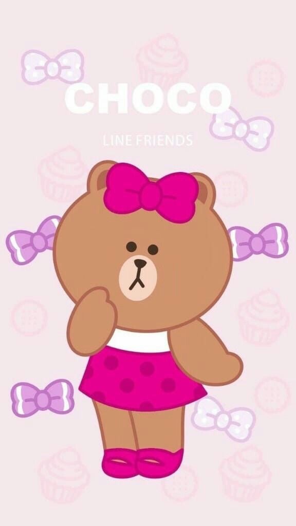 라인프렌즈 *CHOCO 배경화면/잠금화면 모음 : 네이버 블로그