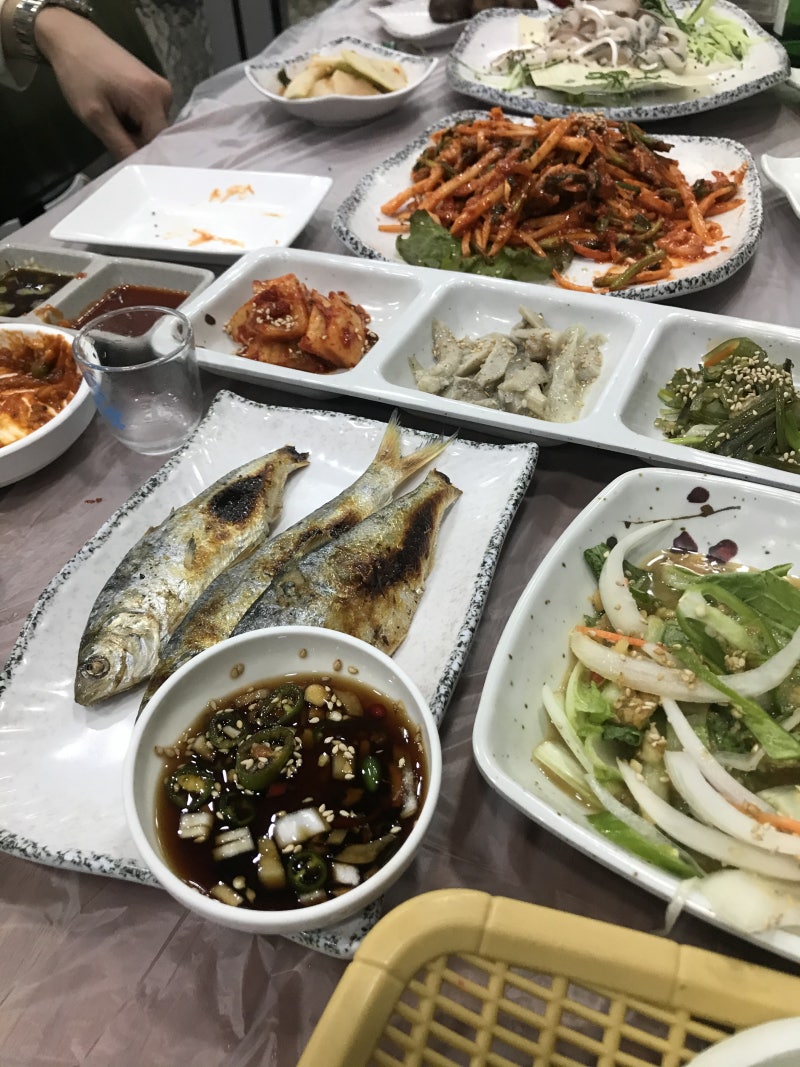 여수여행 소호동 대풍마차••가을 전어 파티 회 구이와 무침까지 한번에 먹을수 있어요 믿고 먹는 맛집리스트 인정🙌🏻