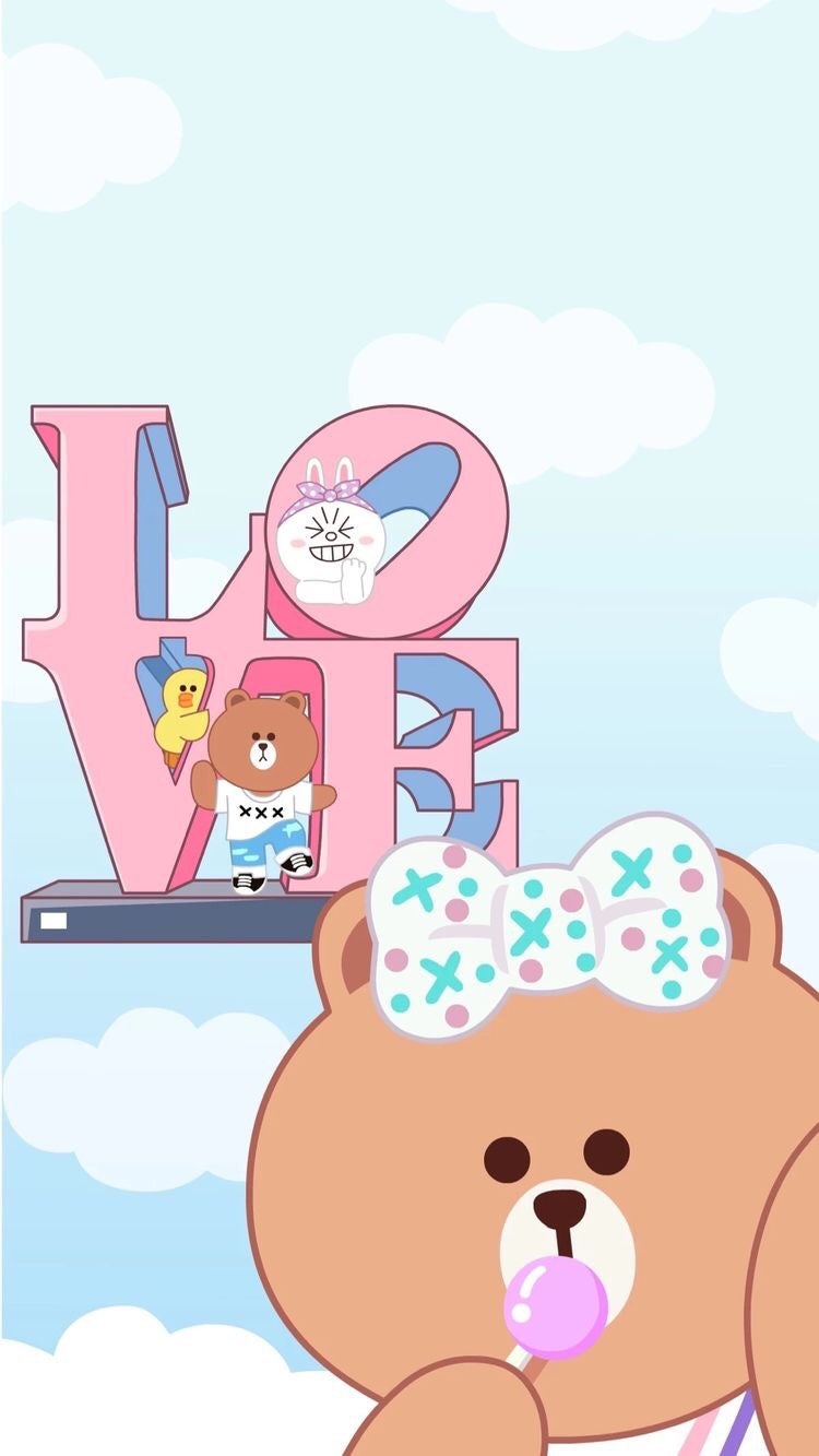 라인프렌즈 *CHOCO 배경화면/잠금화면 모음 : 네이버 블로그