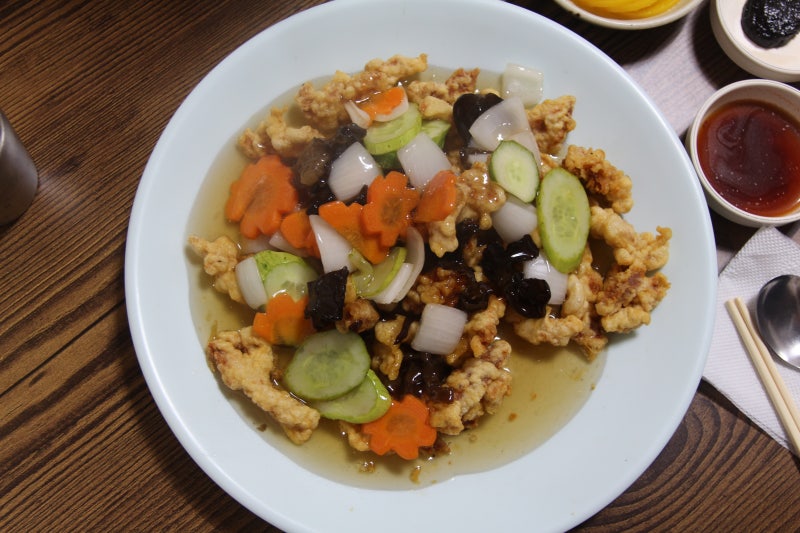 평택 통복시장 중국집 개화식당 통복동 간짜장 탕수육 볶음밥 네이버 블로그