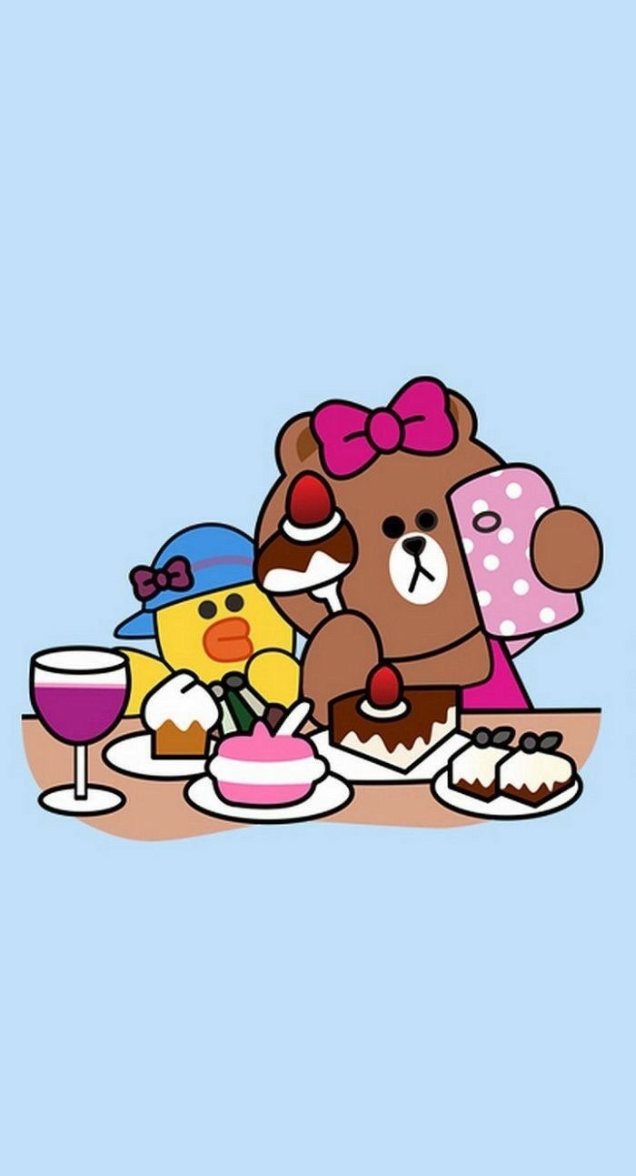 라인프렌즈 *CHOCO 배경화면/잠금화면 모음 : 네이버 블로그