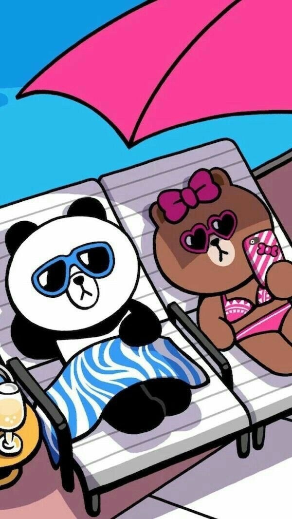 라인프렌즈 *CHOCO 배경화면/잠금화면 모음 : 네이버 블로그