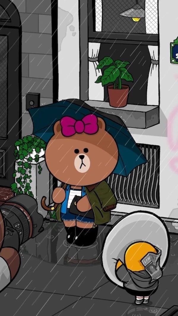 라인프렌즈 *CHOCO 배경화면/잠금화면 모음 : 네이버 블로그